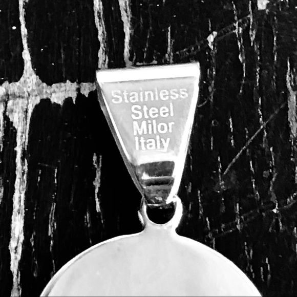 Jewelry | Italian Stainless Steel Large Clover Pendant | Poshmark